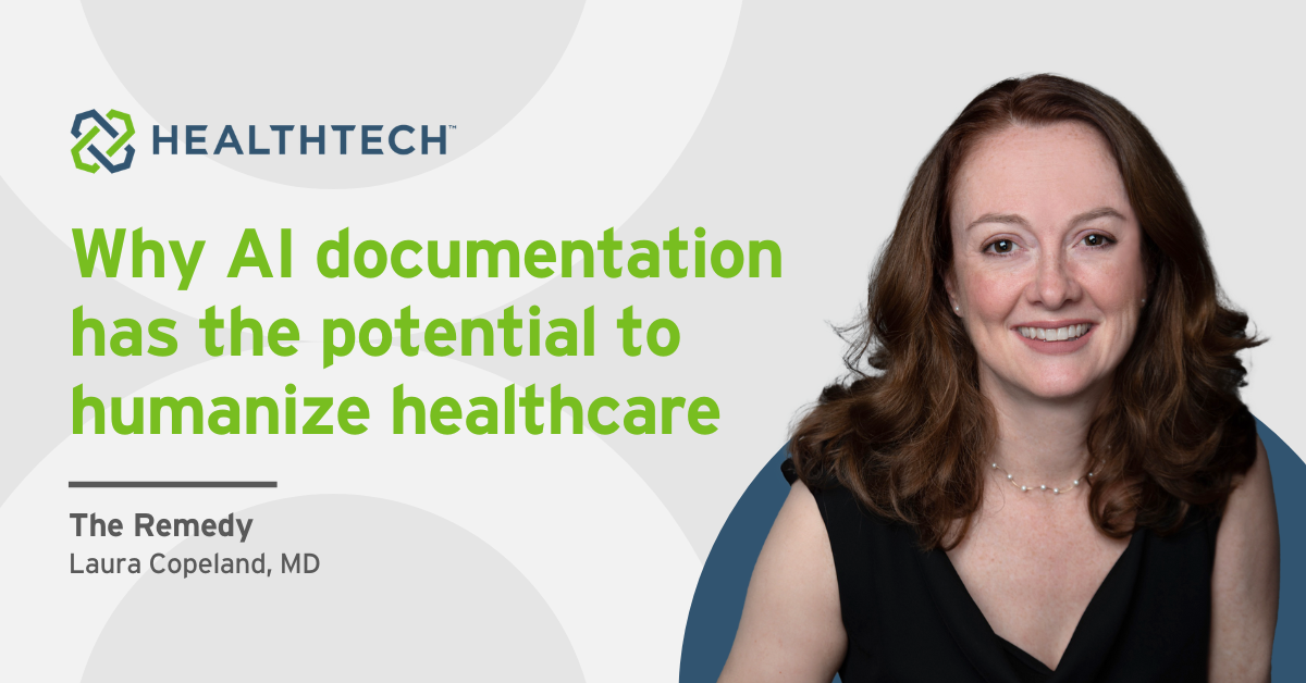 Why AI documentation has the potential to humanize healthcare